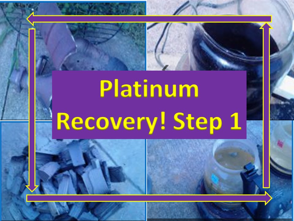 Platinum Recovery! Pt Extraction How To Step 1! - YouTube