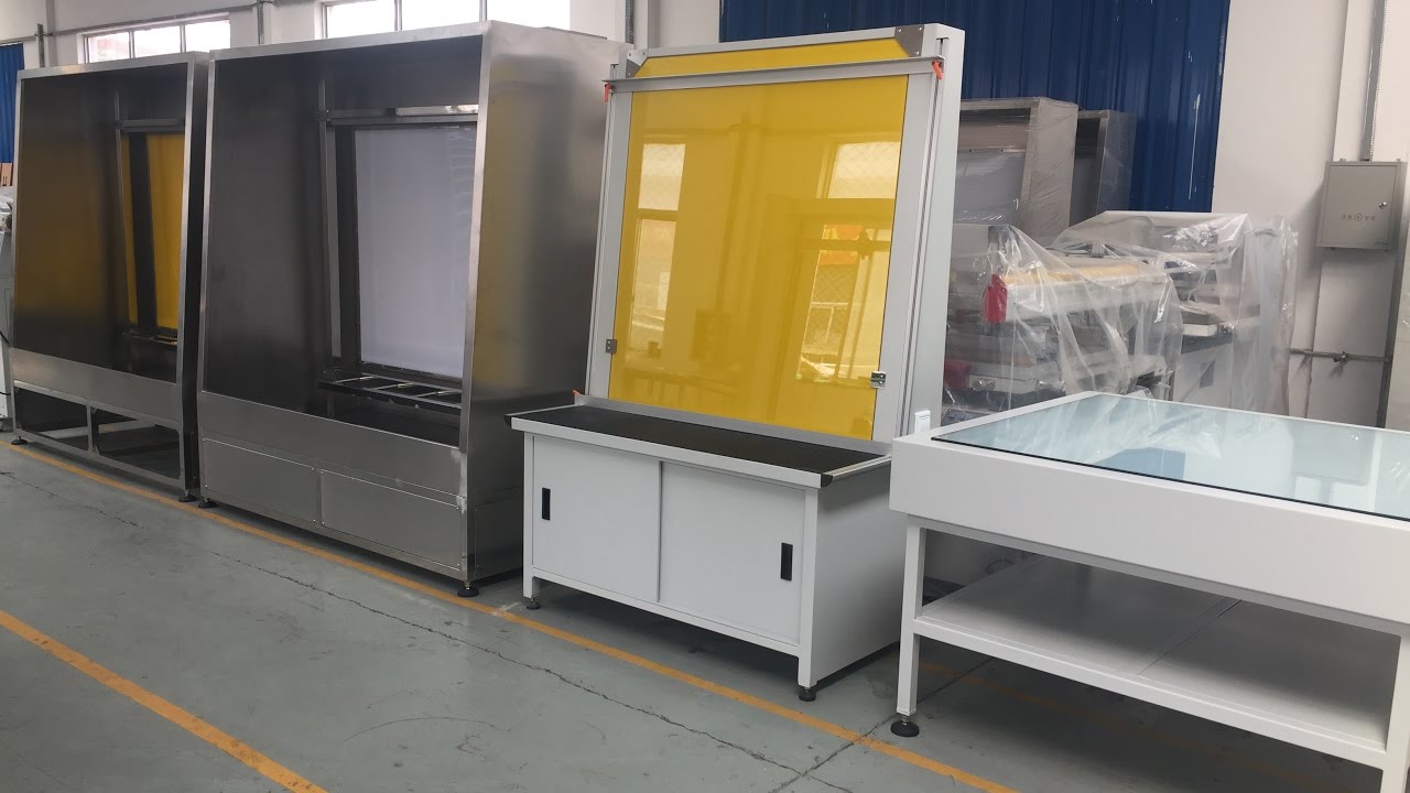 Manual stencil washer, screen cleaning machine, screen developing ...