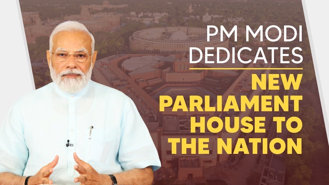 PM Modi dedicates new Parliament House to the nation - YouTube