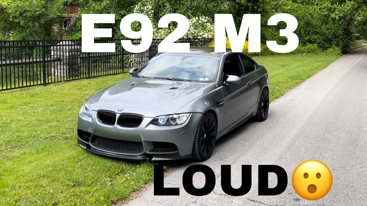 POV: LOUD BMW M3 E92 - YouTube