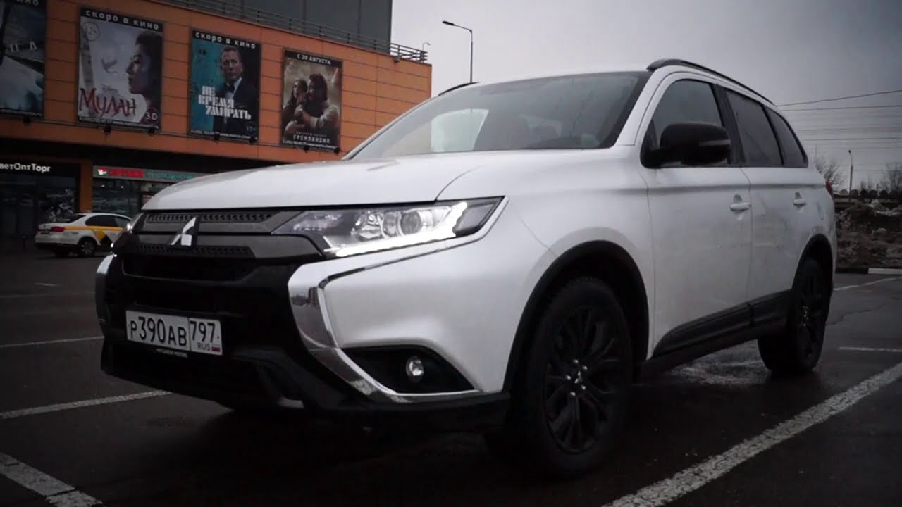 MITSUBISHI OUTLANDER 2020. BLACK EDITION. БОЛЬШОЙ, УДОБНЫЙ, НО ...