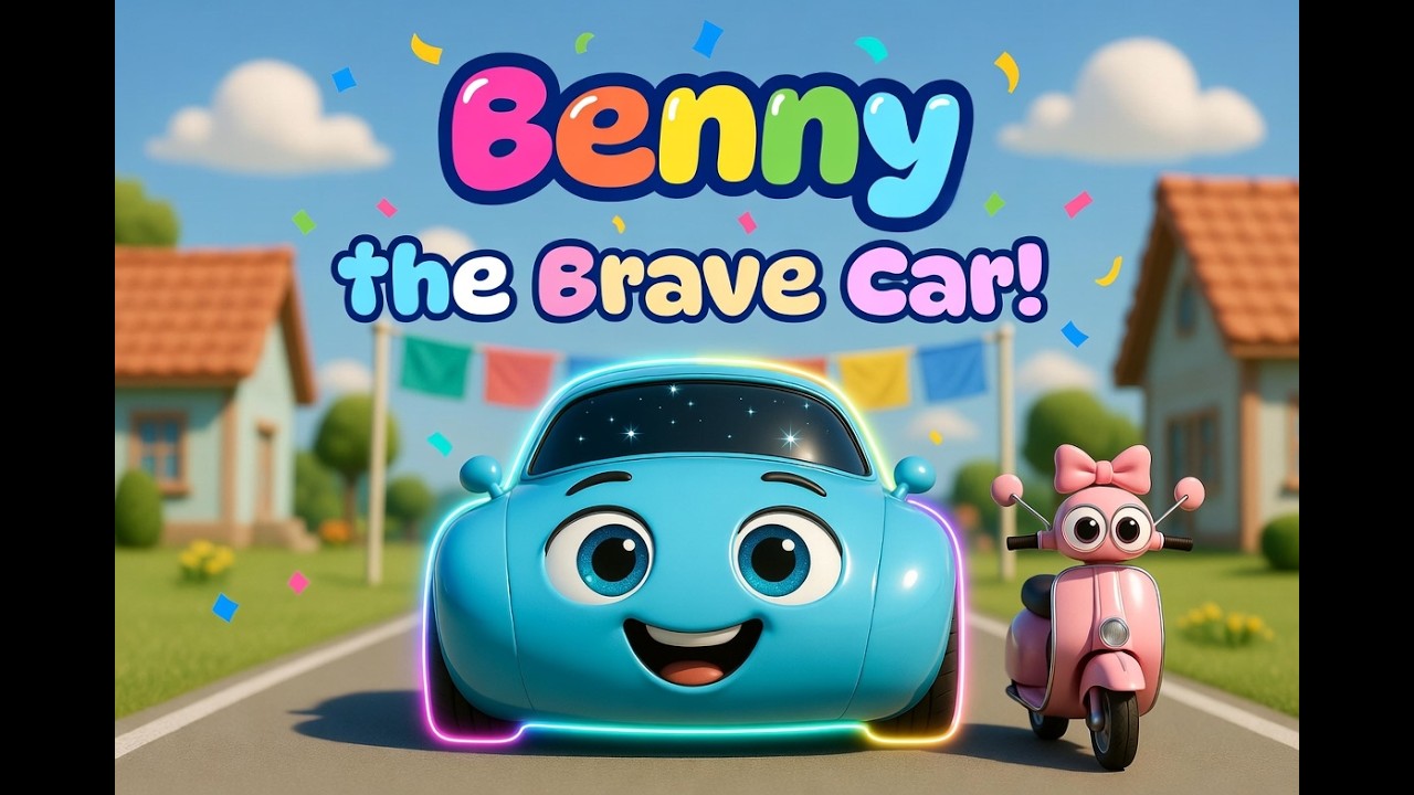 Benny the Brave Car and the Great Helping Race - YouTube