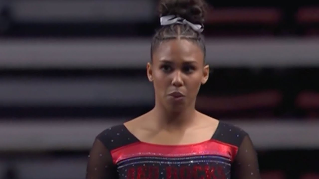 Jaedyn Rucker’s 9.925 finish leads Utah on vault at Best of Utah meet ...