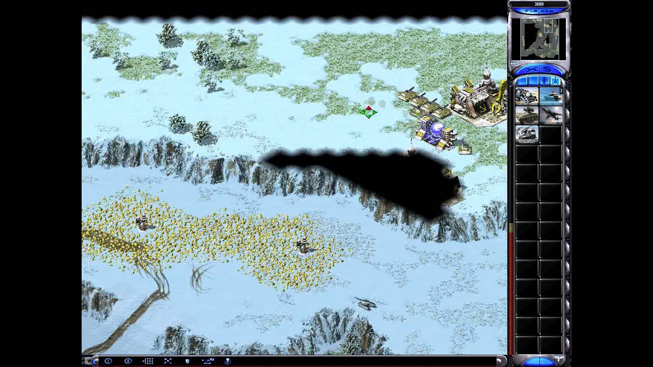 Red Alert 2 Sniper Rush On Heck Freezes Over - YouTube