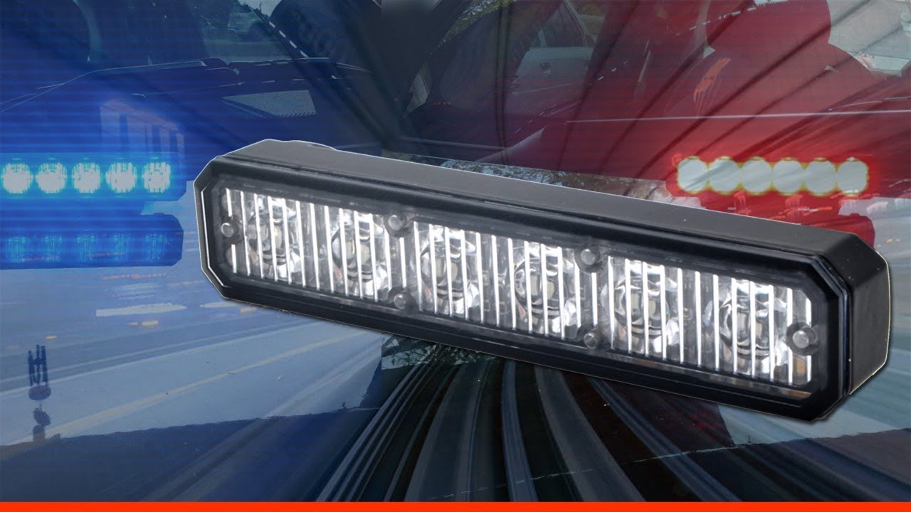 KL6 Hood Mount LED Strobe Lights | UnitSignal - YouTube