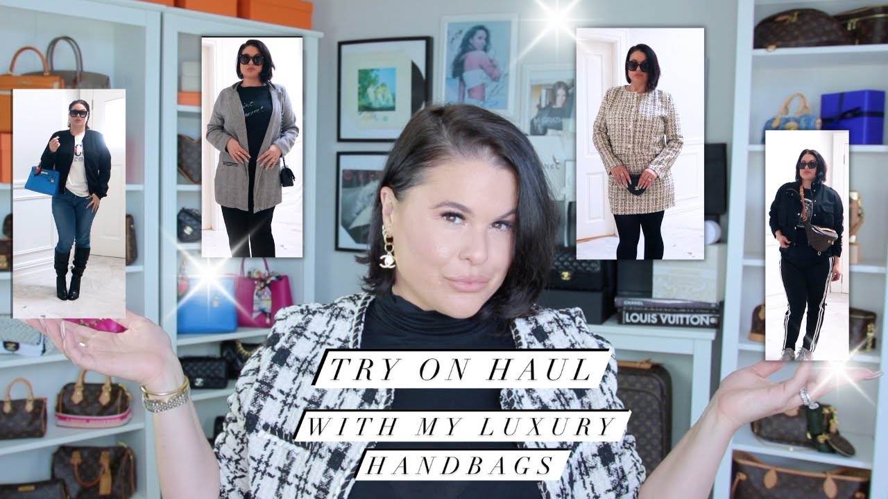 TRY ON HAUL WITH MY LUXURY HANDBAGS |Jerusha Couture - YouTube