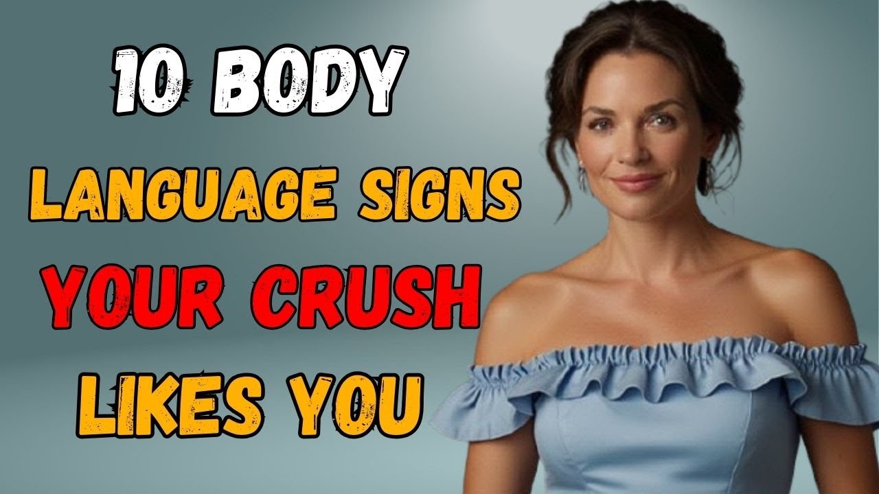 10 Body Language Signs Your Crush Likes You - YouTube