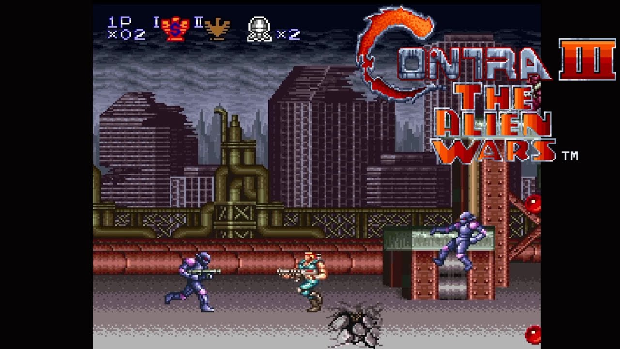 Contra III The Alien Wars Nintendo Switch Gameplay - YouTube