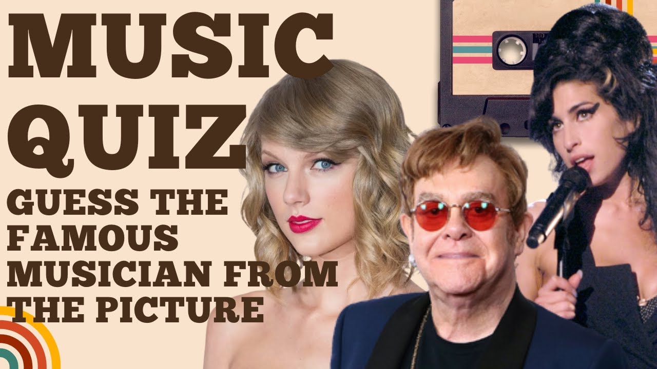 Guess the Famous Artist Music Picture Quiz - YouTube