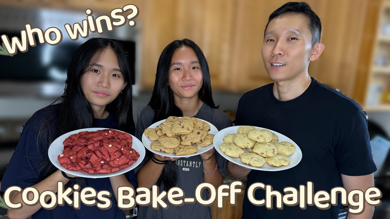 Janet vs Kate vs Tad Cookie Bake-Off Competition! - YouTube