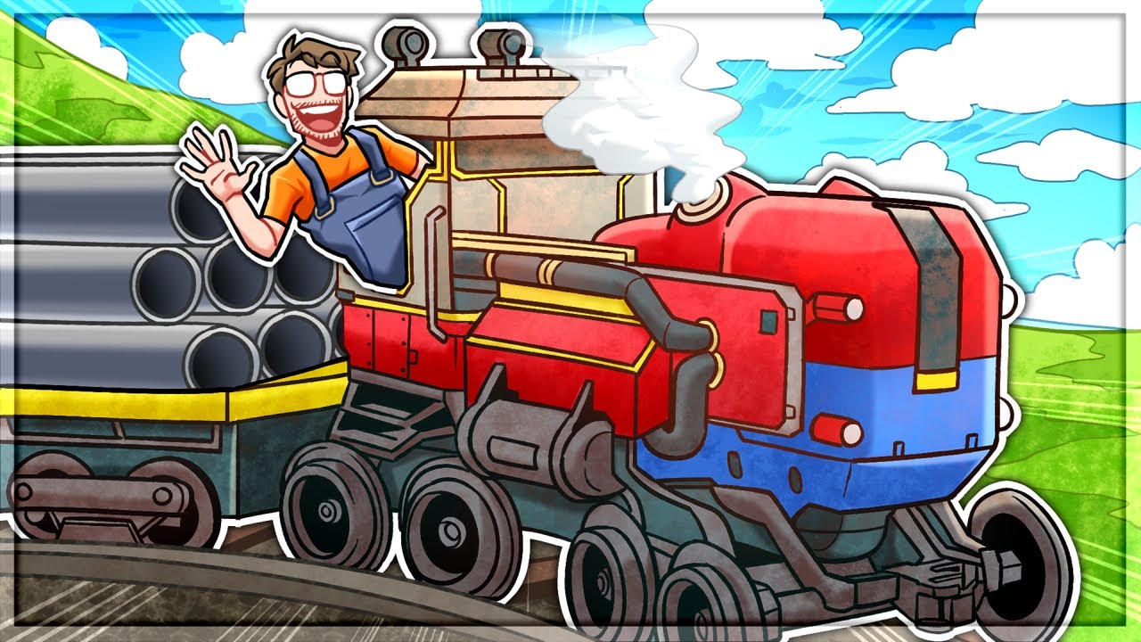 I Engineered The PERFECT Space Train in RAILGRADE - YouTube