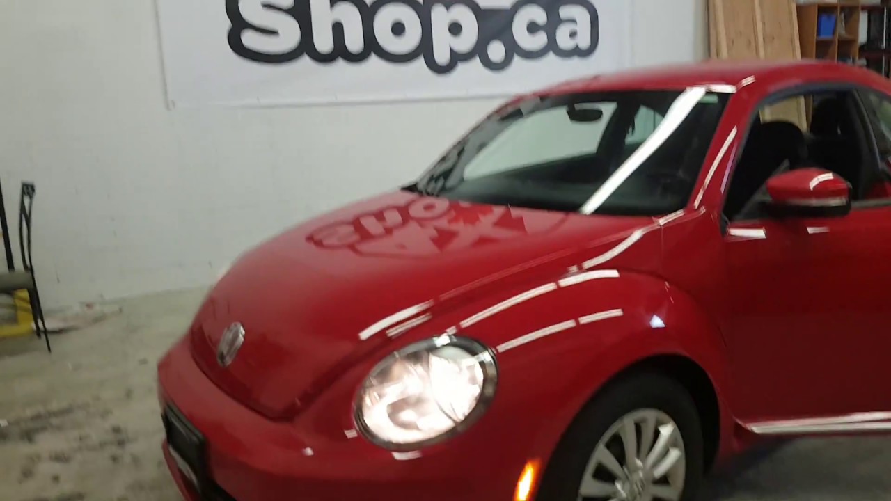 Installation Oem fit navigation Android backup camera VW Beetle - YouTube