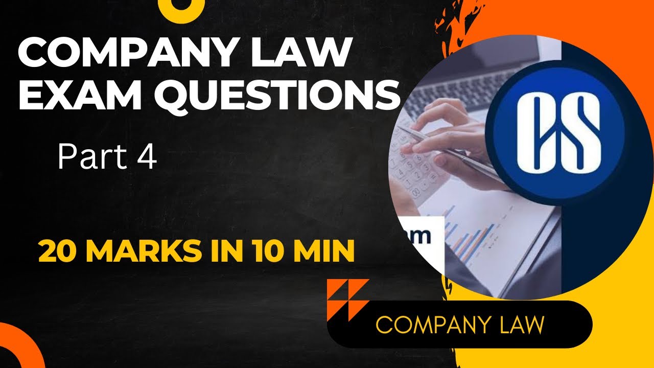 Solved Company Law Question Paper ICSI June Attempt 2022 YouTube solved-company-law-question-paper-icsi-june-attempt-2022-youtube