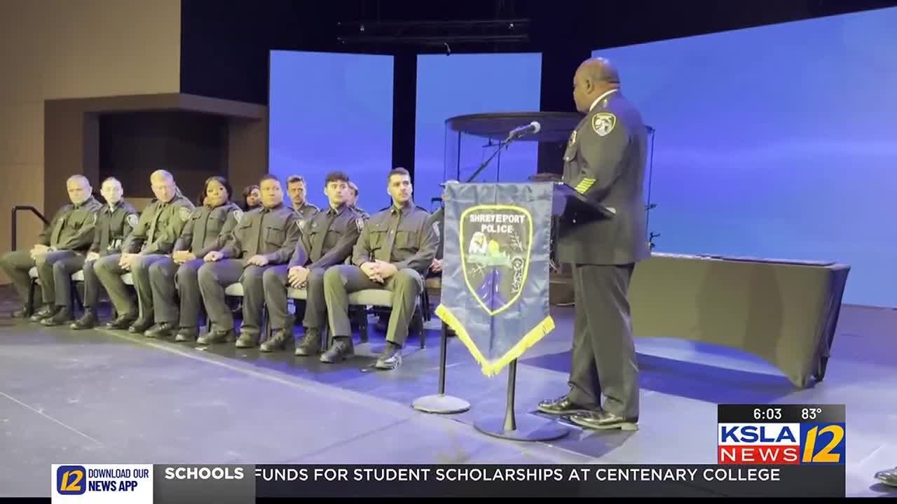 Shreveport Police Department holds 93rd basic training academy graduation - YouTube