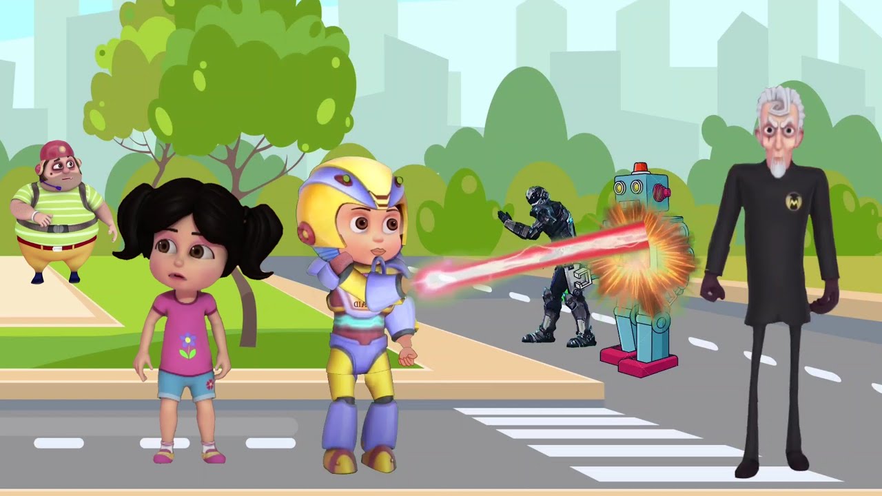 Vir The Robot Boy Cartoon | Part 1 | Vir Cartoon | Vir The Robot Boy ...