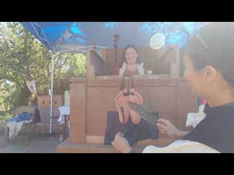 Renaissance Faire Project 25! Preview! Public Feet Tickled!