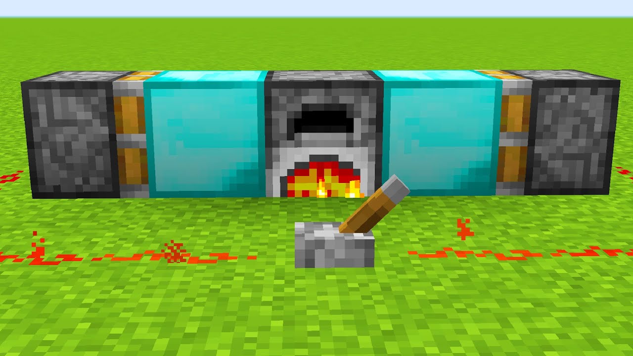 diamond +furnace =??? - YouTube