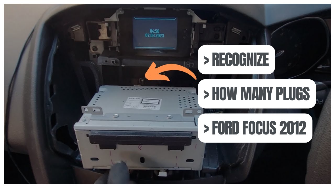 Recognizing: How many plugs radio connector wiring harness FORD FOCUS ...
