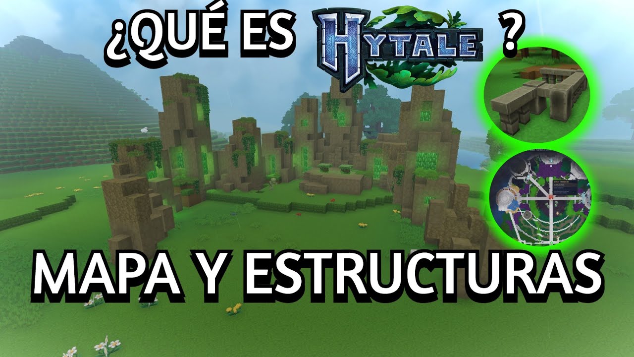 MAPA Y ESTRUCTURAS | ¿QUÉ ES HYTALE? #2 | Mattaba - YouTube