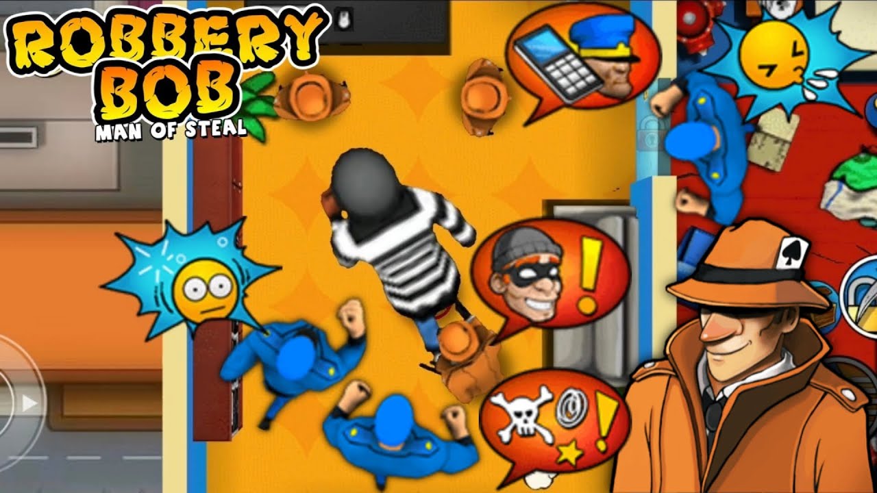 Robbery Bob - Big Bob & Police Gameplay No Tool #13 - YouTube