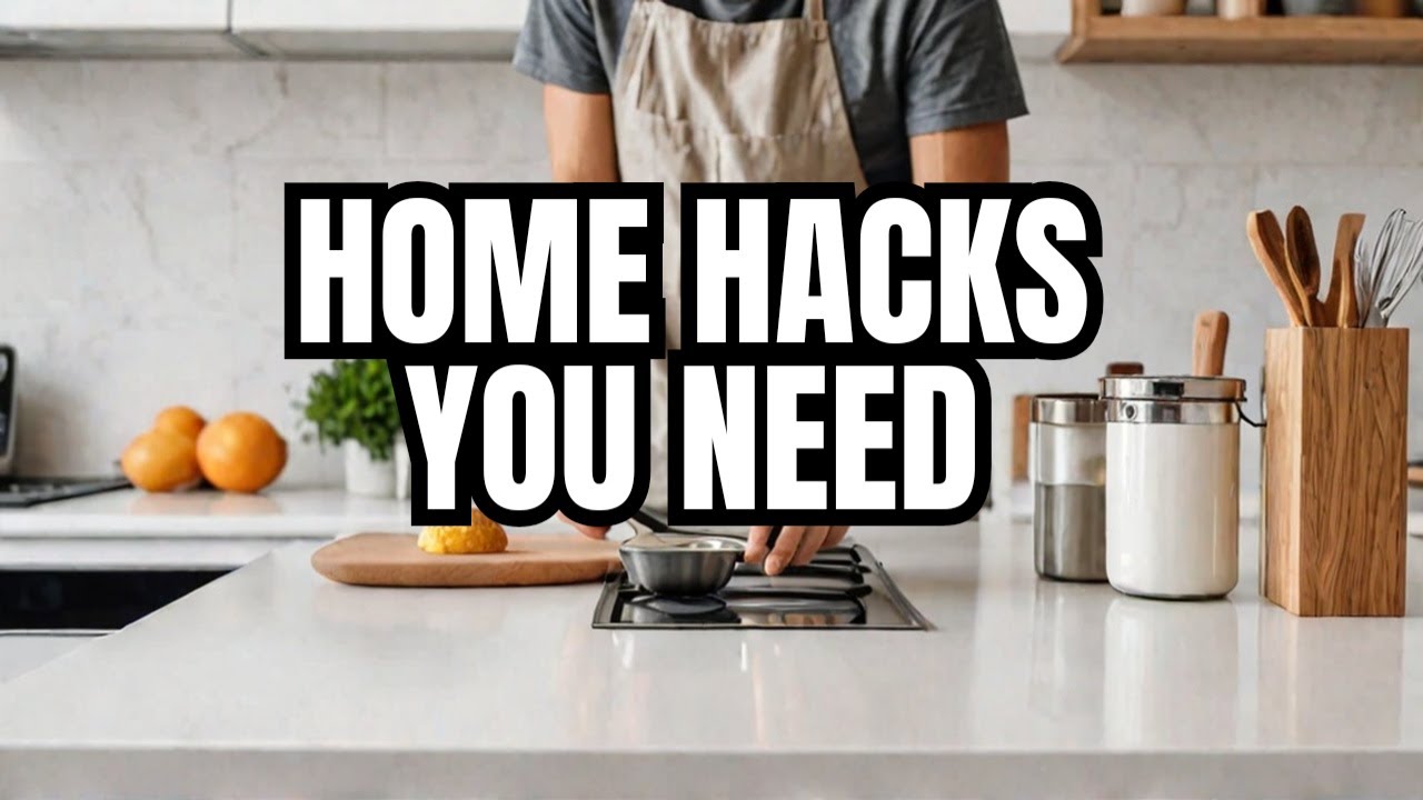 10 HOME HACKS that will change your life forever - YouTube