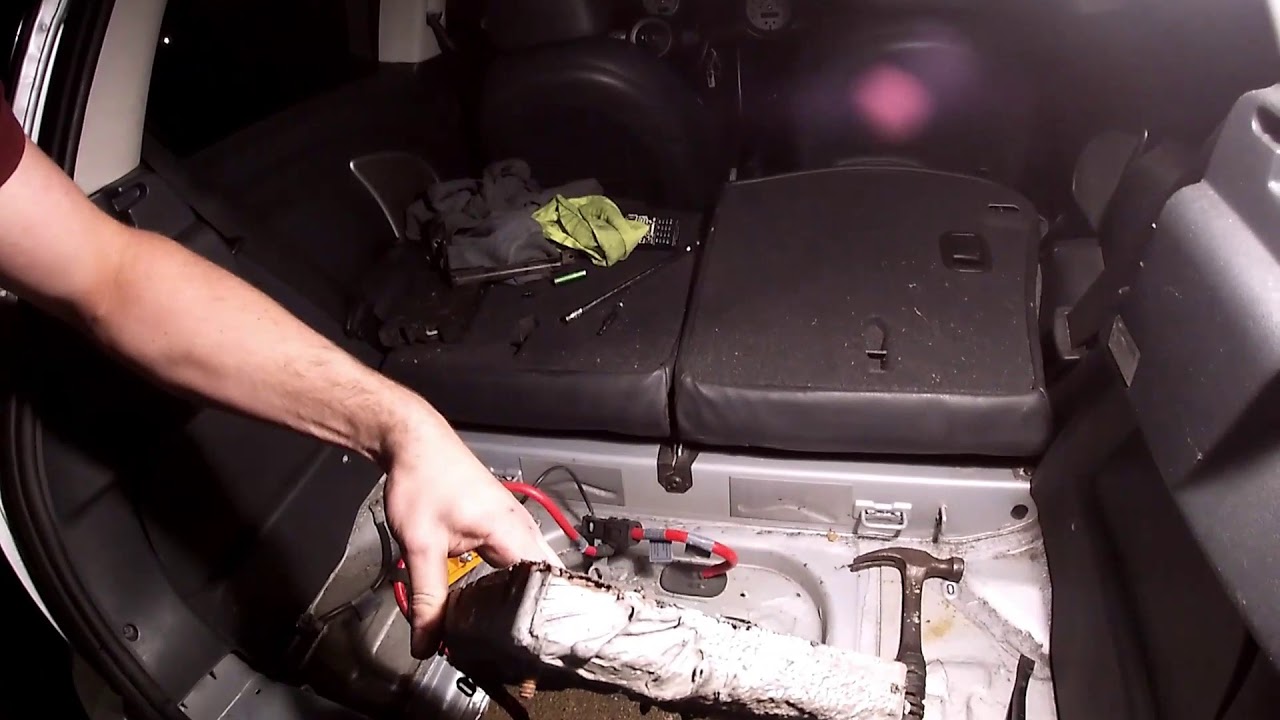 Mini Cooper R53 Custom Battery Tray - YouTube