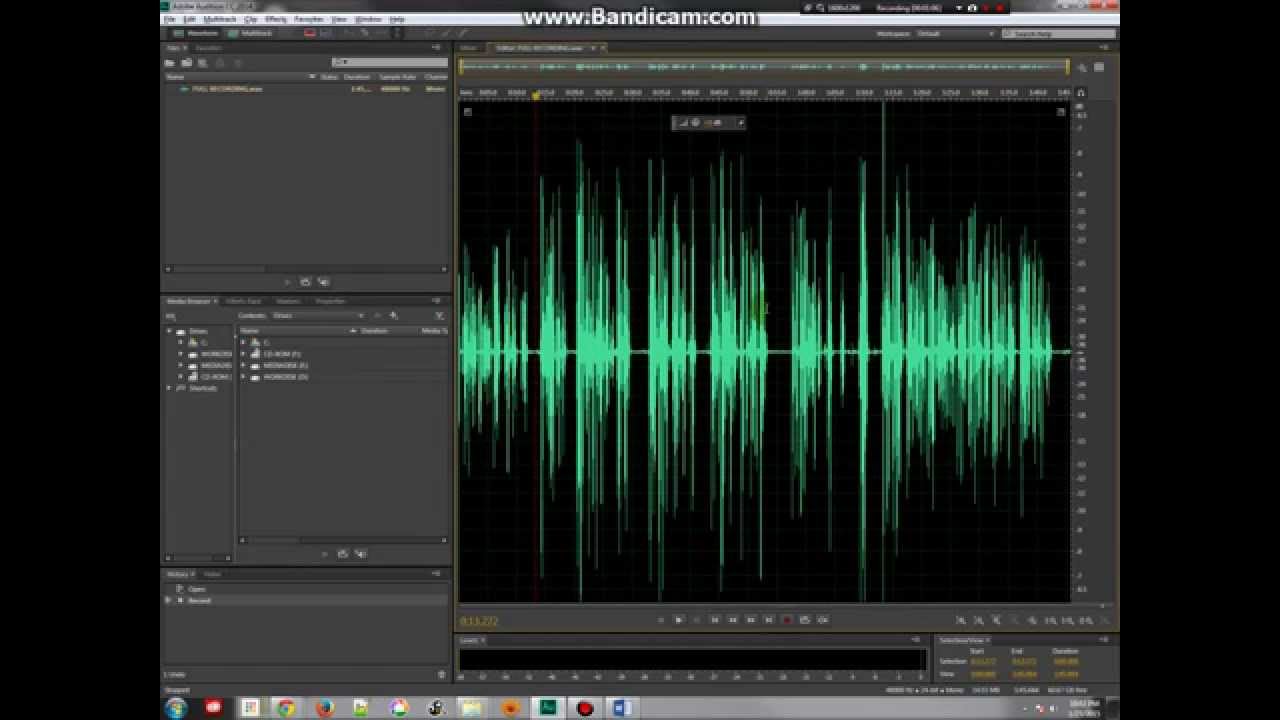 Intro to Multitrack Editing with Adobe Audition CC 2014, Part2, Editing ...