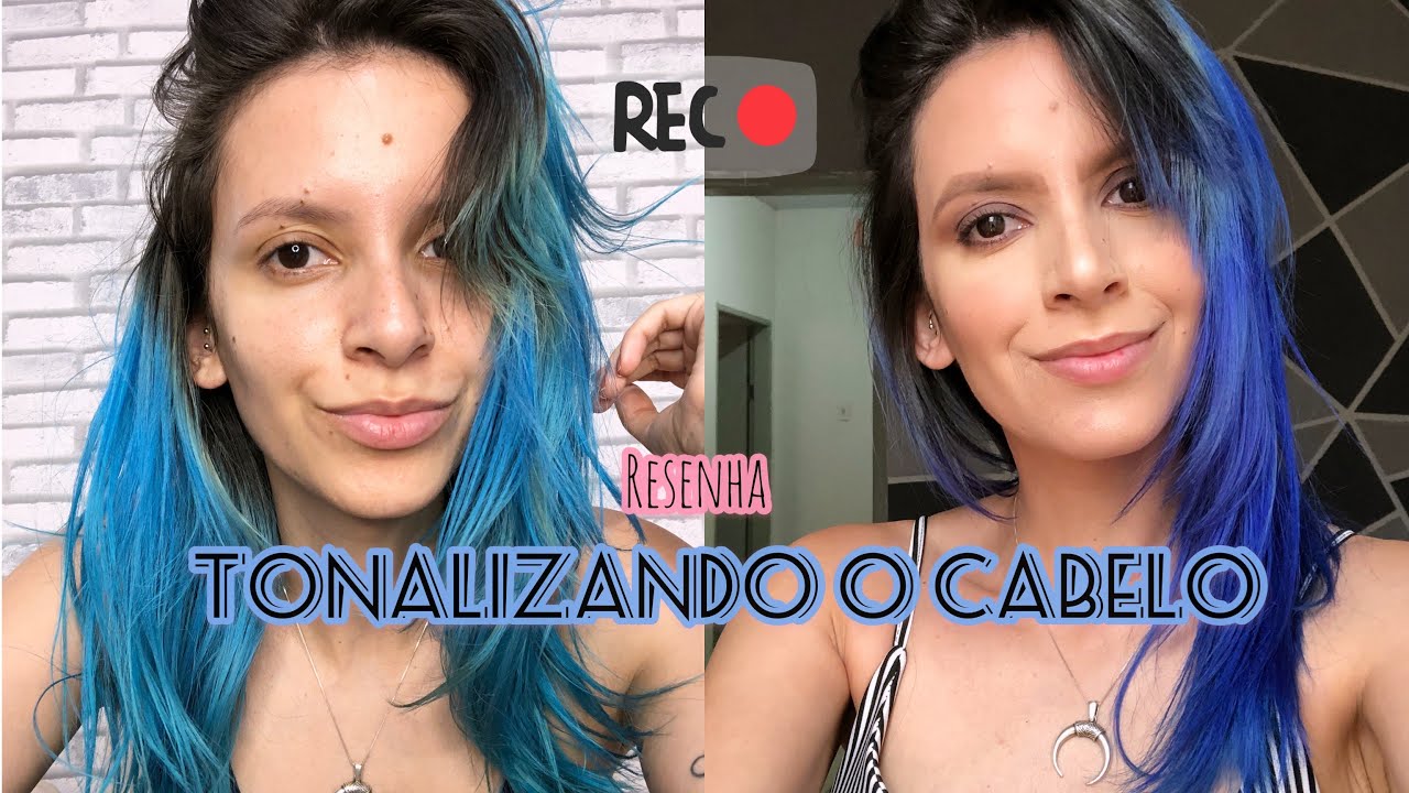 RESENHA: TONALIZANTE KERATON BLUE HARD COLORS. - YouTube