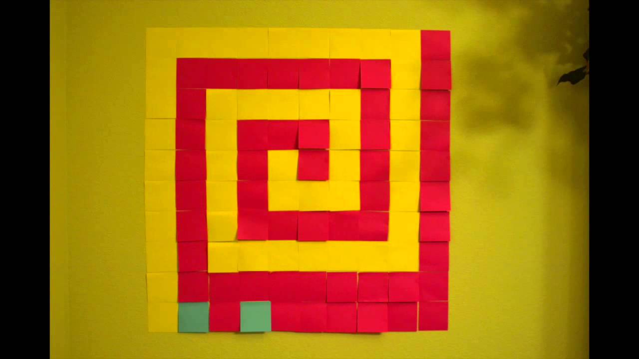 Stop Motion Sticky Notes - YouTube