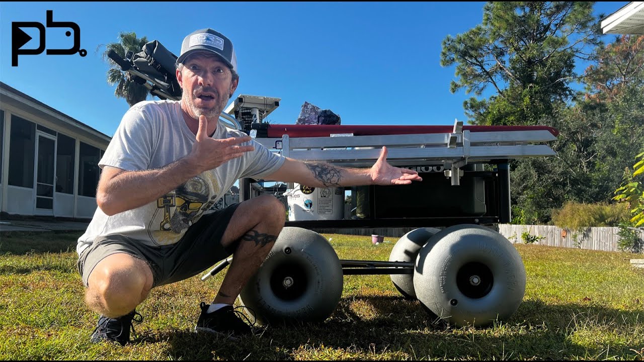 Beach Cart Modifications. What I have changed after 6-Months of USE ...