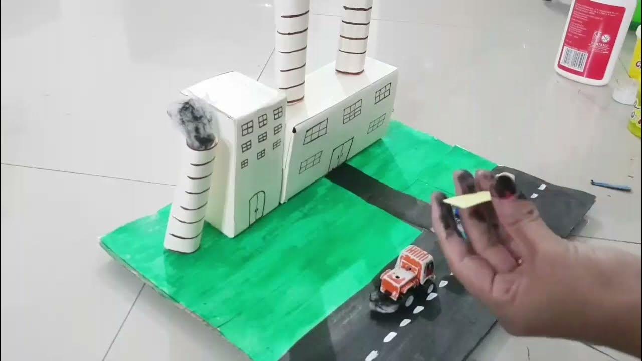 Air Pollution model/Science project/Easy way to make Air Pollution ...