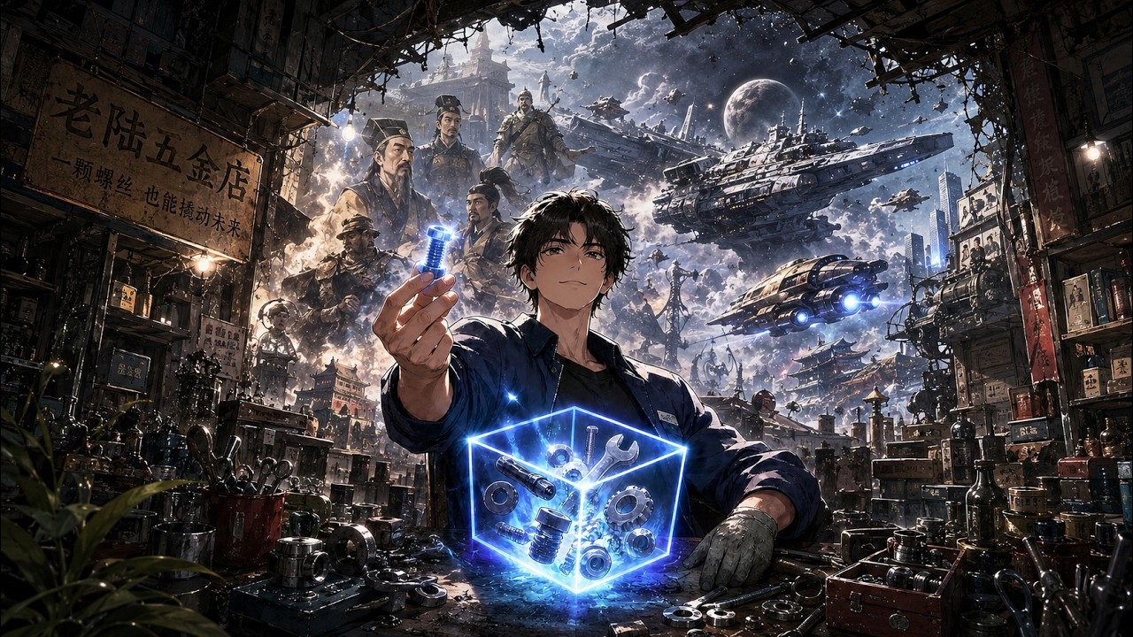 【完結全集】《老陆五金店：从螺丝到宇宙》🔥继承破败五金店，激活系统逆袭成“万能老板”。#漫剧 #动态漫 #动漫 #スカッと - YouTube