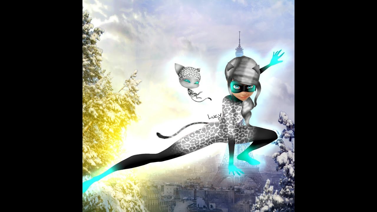 I Miraculous I - OC and kwami - snow leopard - YouTube