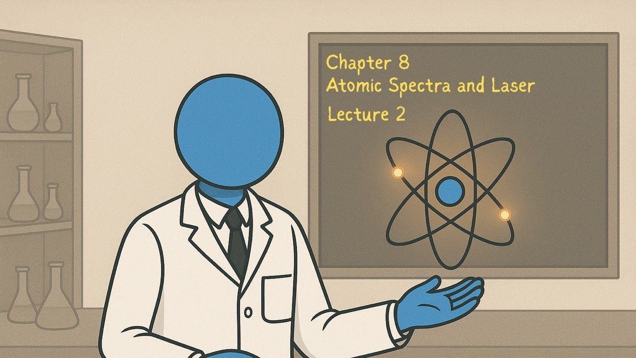 Chapter Eight | Atomic Spectra and Laser | lecture 2 - YouTube
