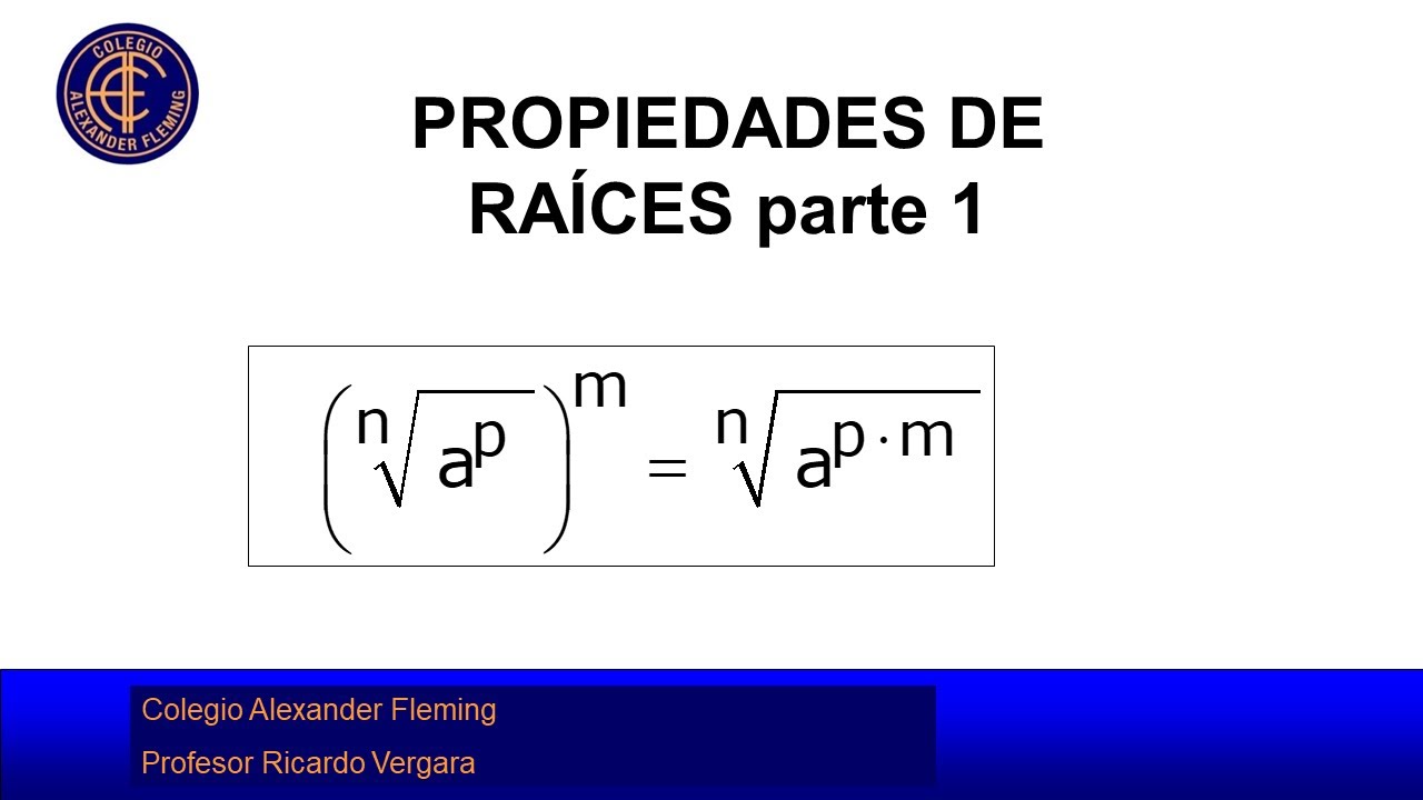 Propiedades de Raíces parte 1 - YouTube