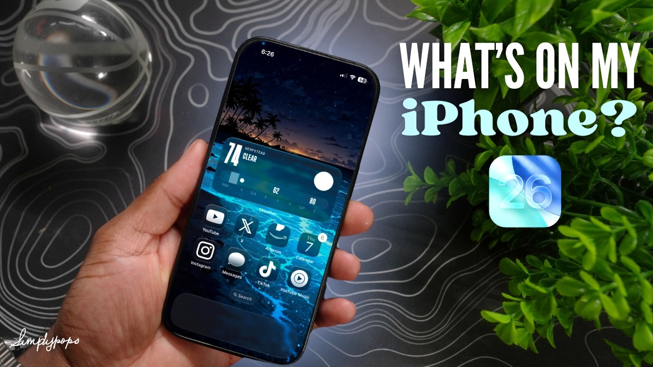 Ultimate iOS 26 Homescreen Setup on iPhone 16 Pro! - YouTube