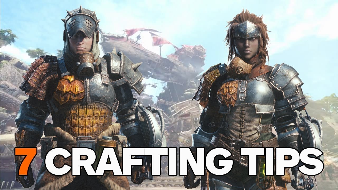 7 Essential Crafting Tips for Monster Hunter World. - YouTube