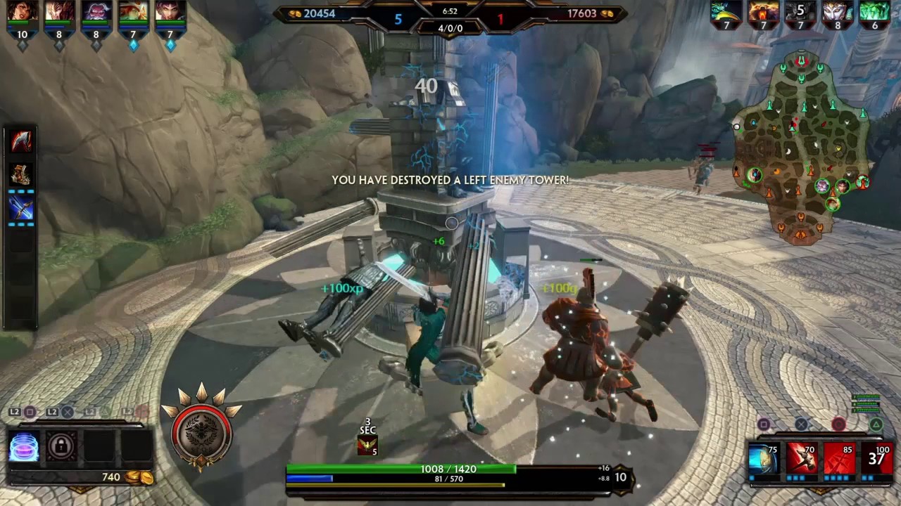 Smite Bellona Conquest Gameplay - Solo Lane - YouTube