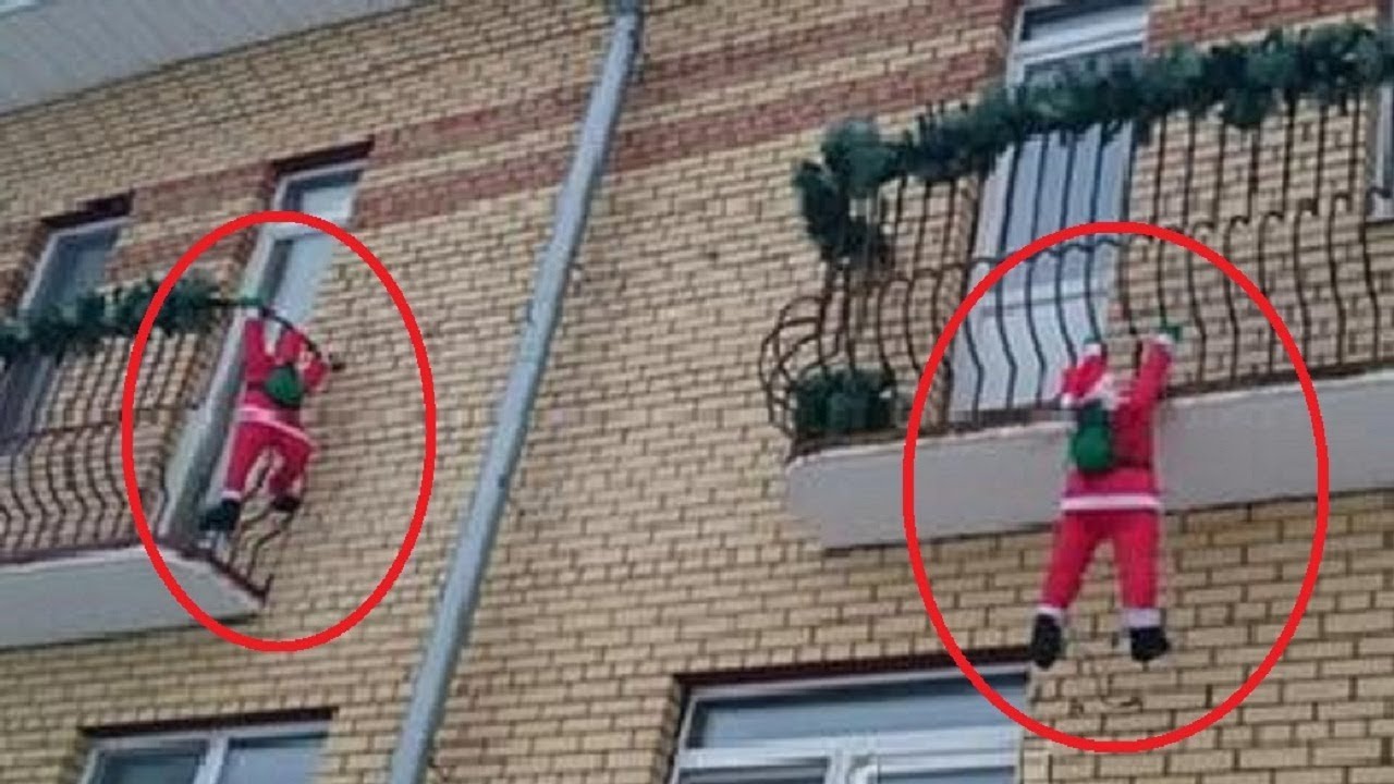 5 SANTA CLAUSES CAUGHT ON CAMERA IN REAL LIFE - YouTube