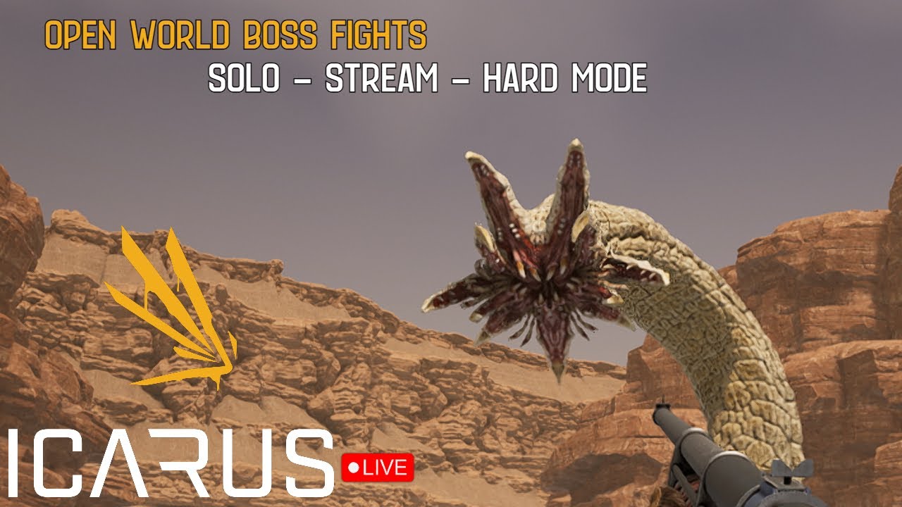 Icarus Solo Open World Stream: Operation - Another Boss Farm! - YouTube