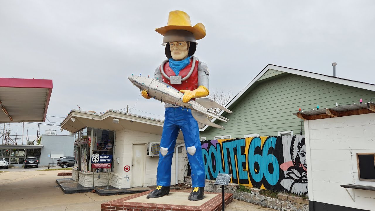 Buck Atom's Cosmic Curios and Historic Route 66 | Tulsa | 2024 - YouTube