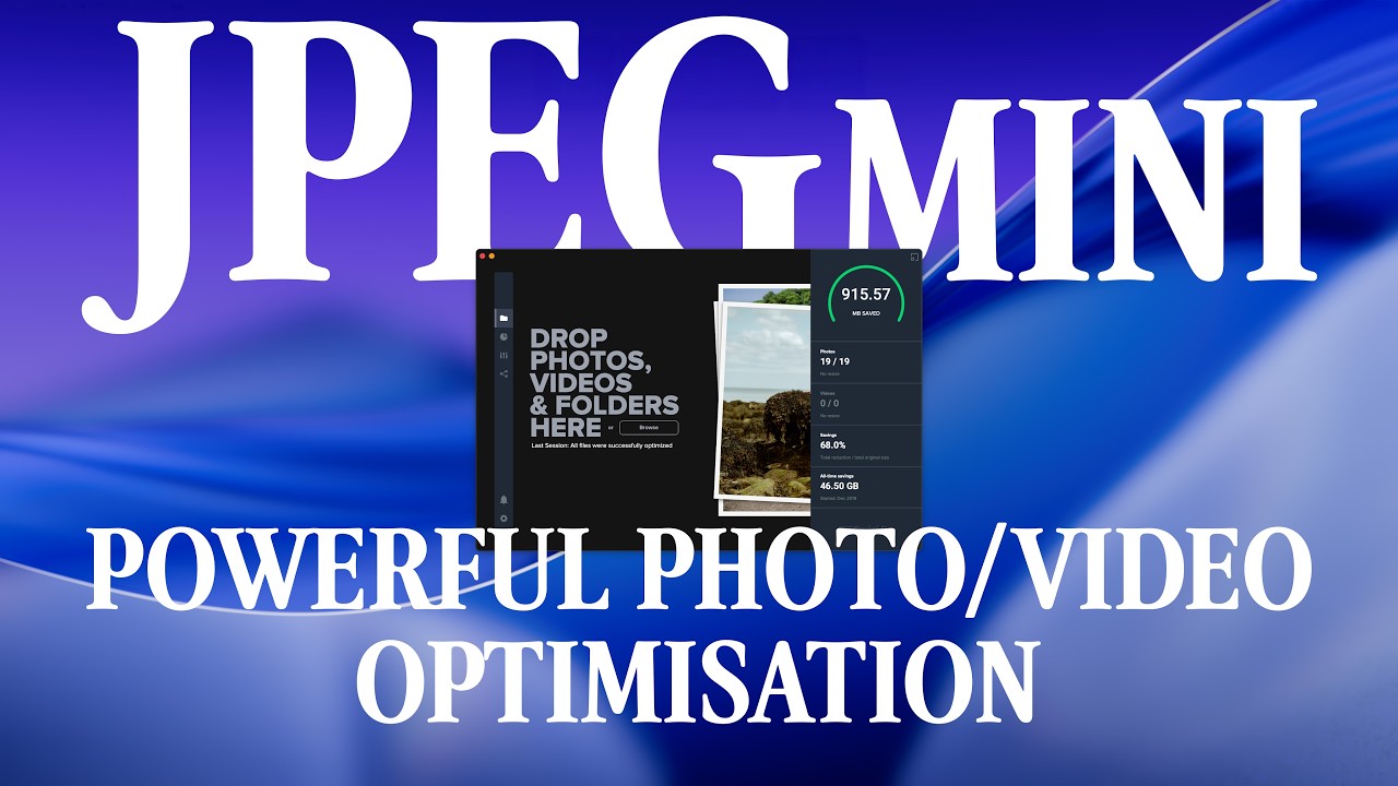 JPEGmini - Powerful Photo & Video Optimisation - YouTube