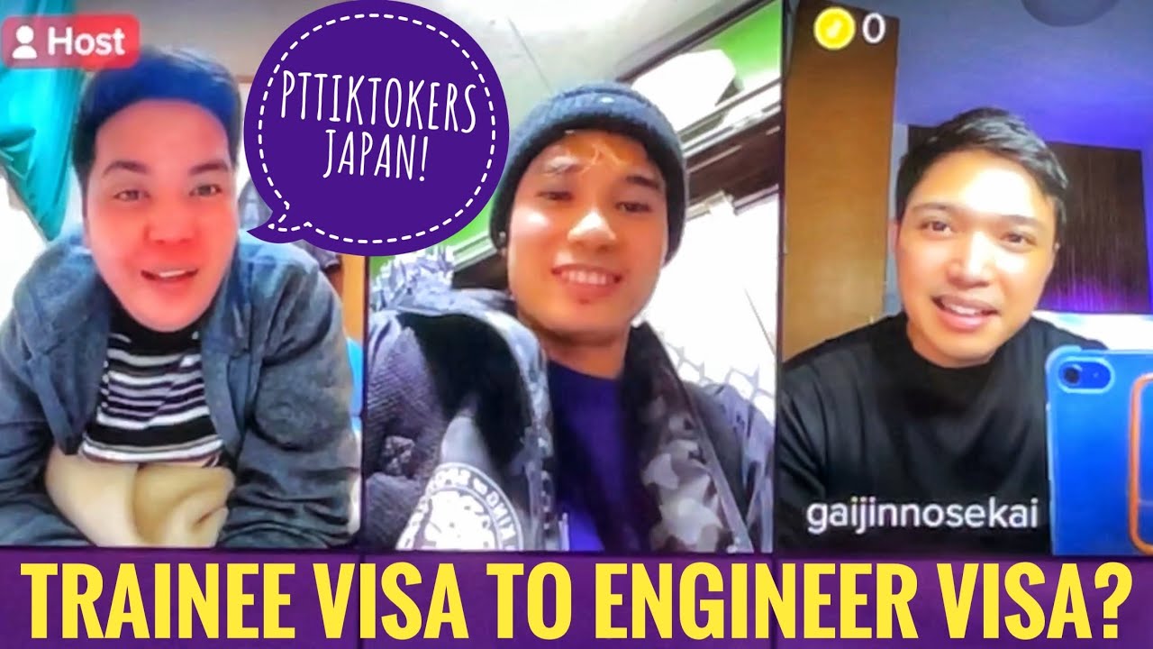 TRAINEE VISA TO ENGINEER VISA? MEET PTTIKTOKERS NG JAPAN! BUHAY NG TRAINEE SA JAPAN ...