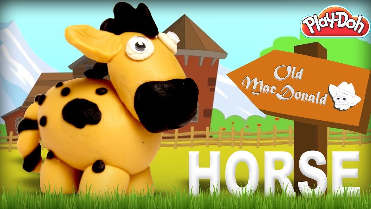 Lets Learn How to Make Play Doh Horse in Easy Steps + More Clay Videos ...
