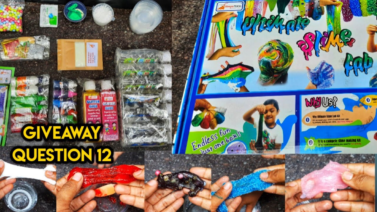 Ultimate Slime Lab Kit Unboxing And Review | DIY slime Kit Review Tamil ...