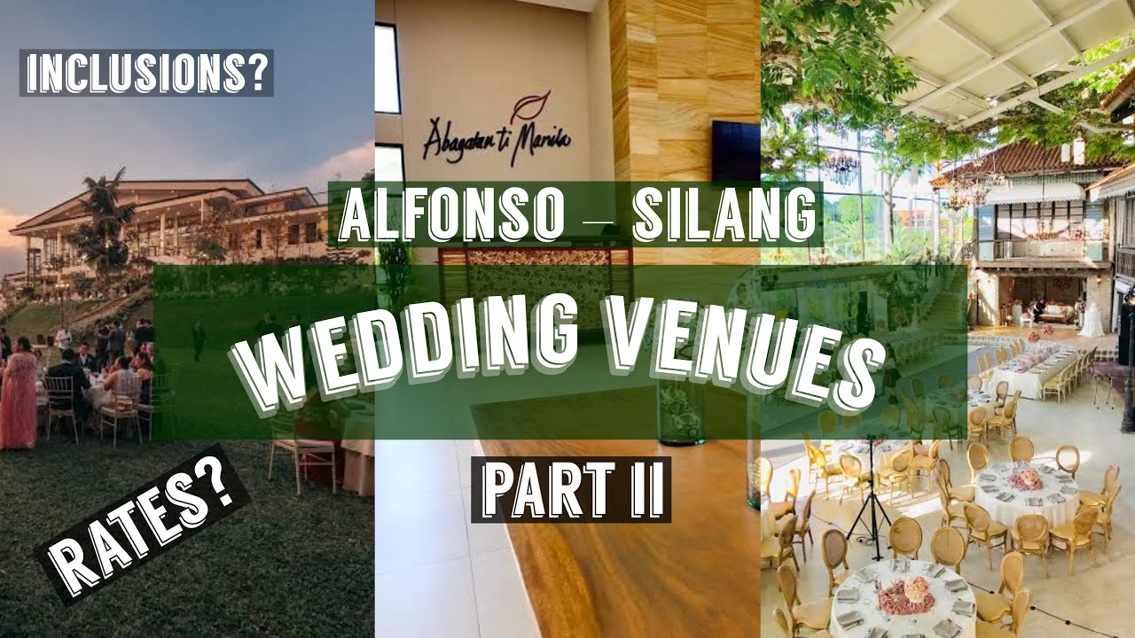 ALFONSO-SILANG CAVITE WEDDING VENUES (Part 2 of 3) | by Niks Regino ...
