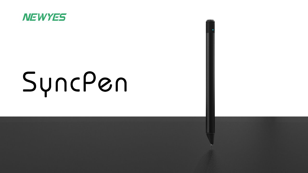 Sync Pen - NEWYES Smart pen Set - YouTube
