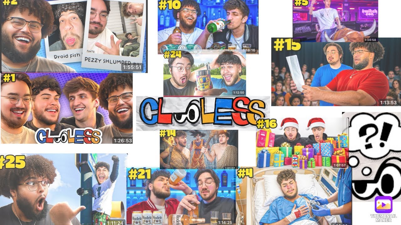 BEST OF CLOOLESS PODCAST OF ALL TIME compilation - YouTube