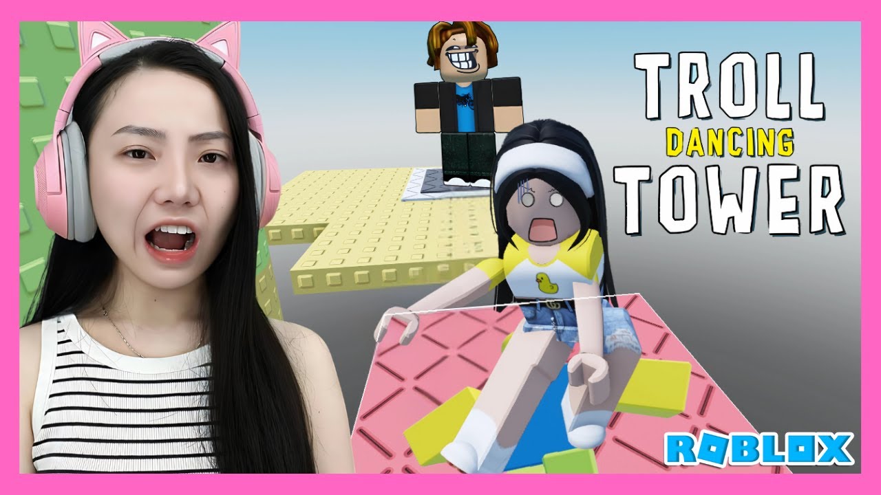 Di Paksa Dance Dan Di Troll !! Troll Dancing Tower 💃 - Roblox Indonesia ...