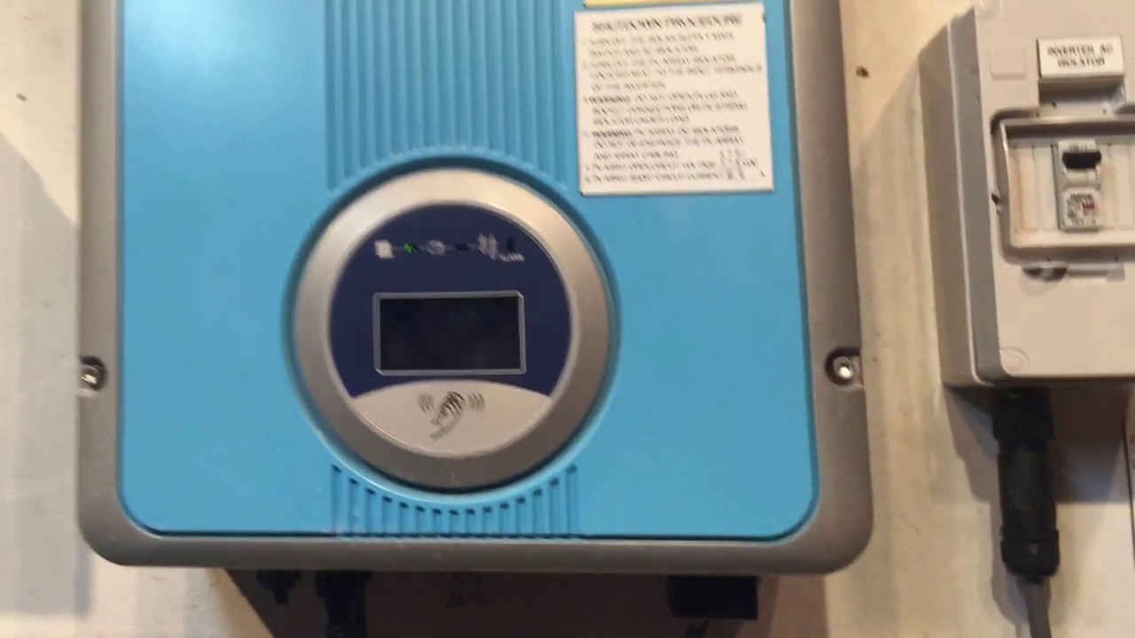 B&B Solar Inverter - YouTube